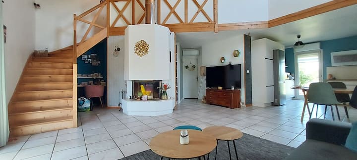 Maison 10 Personnes Calme,emplacement Idéal Jardin - Aubière