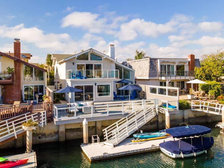Waterfront Channel Islands Home, Private Boat Dock - Oxnard, CA