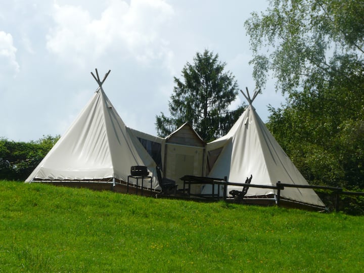 Tipi 6 Pers Au Bord Du Lac Des Settons - Lac des Settons