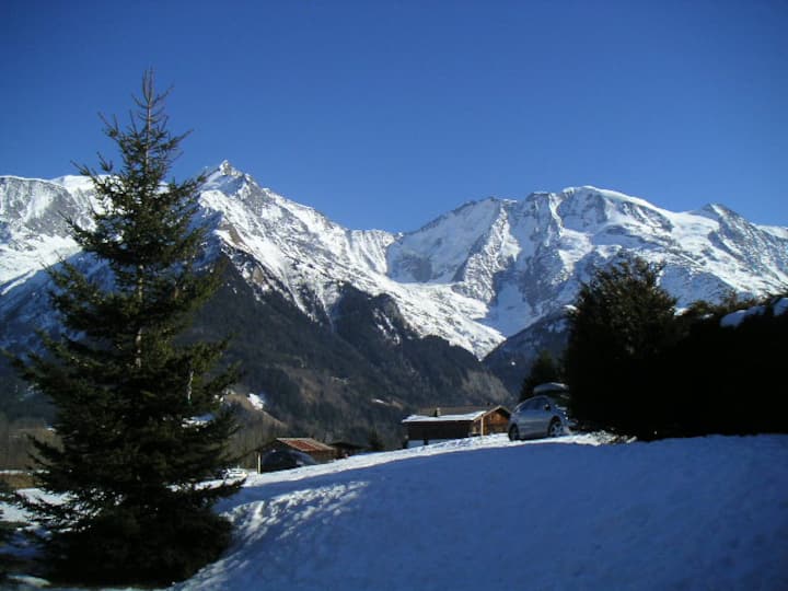 Chalet Les Chattrix Vue Exceptionnelle Mont-blanc - Saint-Gervais-les-Bains