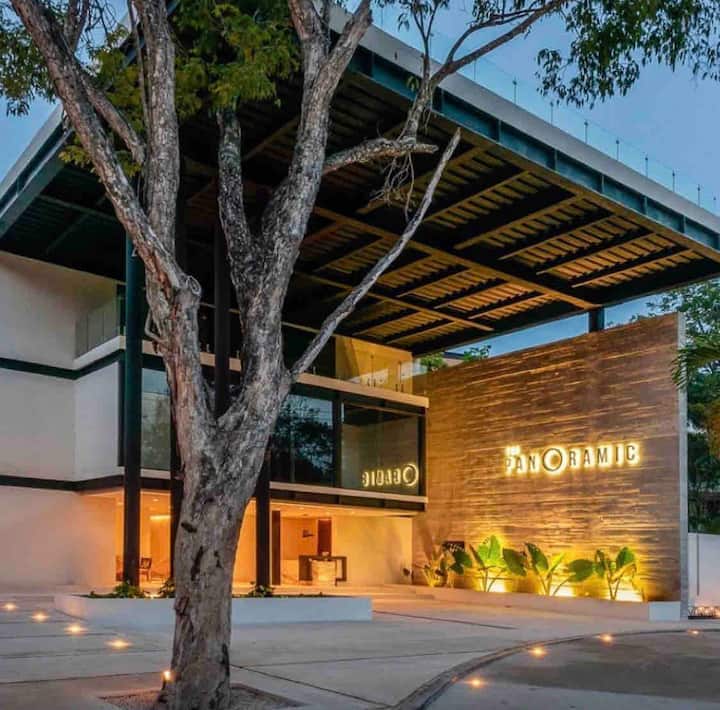 Great Apartment Panoramic Pool 360° 205c-2 - Tulum