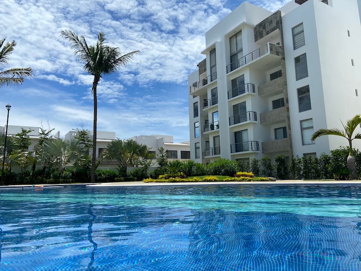 Departamento Con Club De Playa Privado - 아카풀코