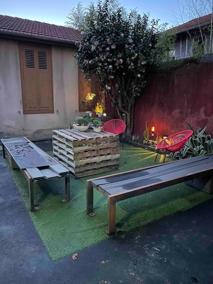 Studio 3 Calme Et Climatisé Côté  Cour - Tarbes