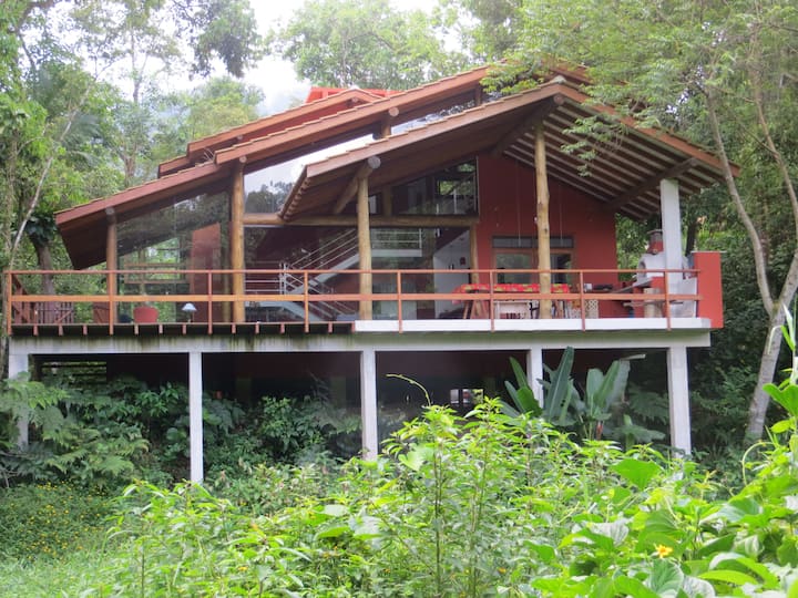 Bush House With River Beach - São Sebastião