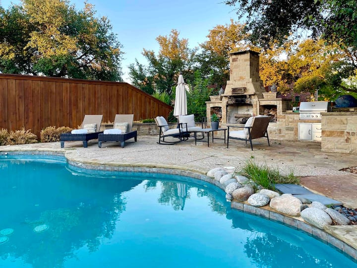 Home In Golf Course Heat Pool-hot Tub- Pga-plano - Plano, TX