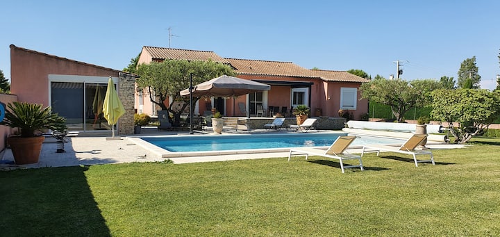 Villa 120 M2 Provençale Piscine Privée Pool House - Le Thor