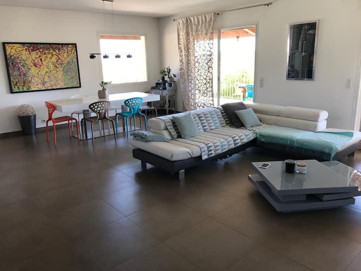 Villa Sur Les Collines Proche De Cannes Et Antibes - Vallauris