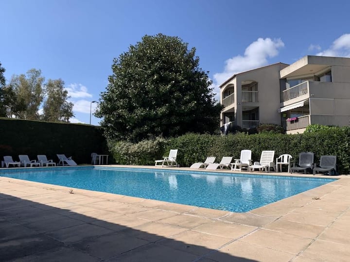 *New Listing* 1 Bed Apt/pool/parking - Golfe-Juan