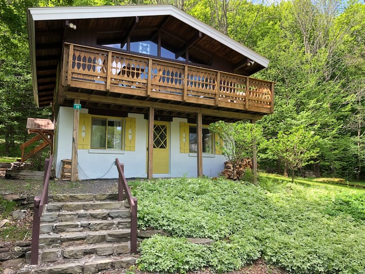 Vintage 70s Ski Chalet- Minutes From Ski Slopes! - Hunter Mountain, NY
