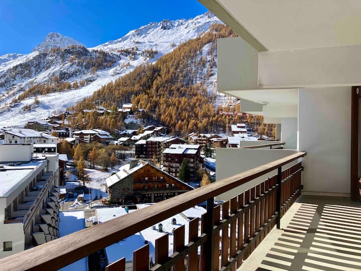 Centre Station Et Vue Splendide Sur Les Montagnes - Val-d'Isère
