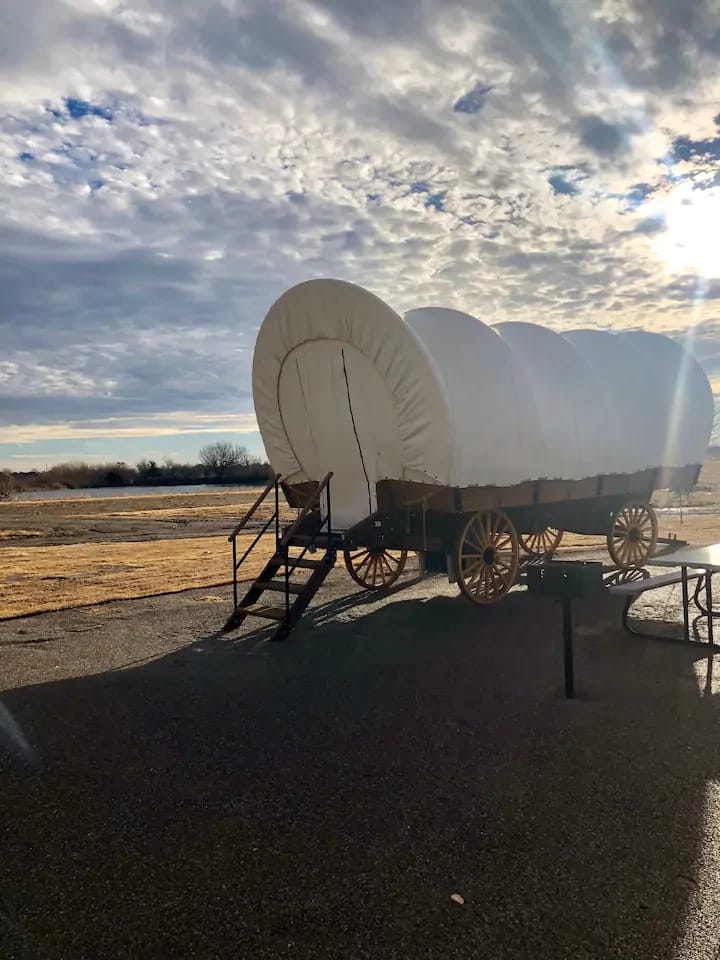 Conestoga Wagon For 6 At The Orr Family Farm No.6 - Norman, OK