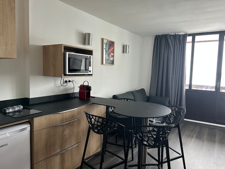 Studio Cabine Val Claret Pied Des Pistes 4 Pers - Tignes