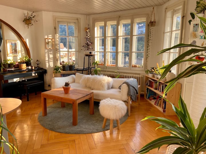 Sunny Appartment In A Private House With A Garden - Lausanne