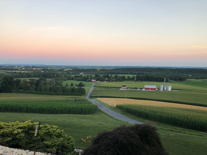 Harvest Hill -Fredericksburg Home With A View - Swatara State Park, Pine Grove