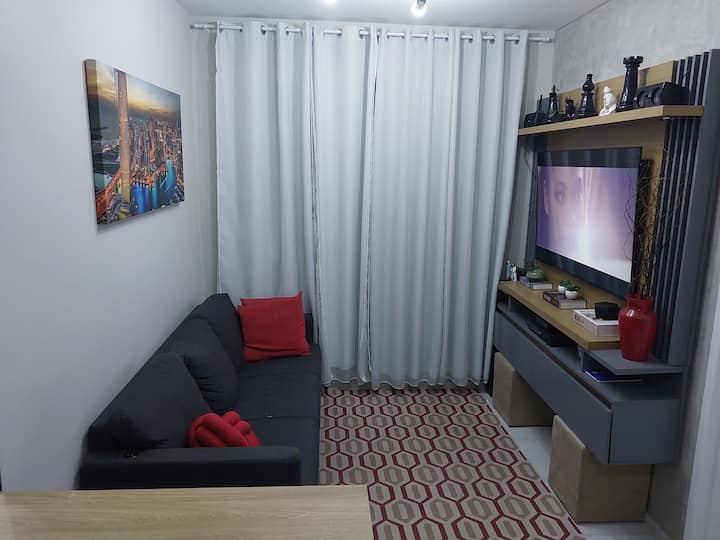 Quarto Confortável Em Apto Lindo Em Bela Vista Sp - São Paulo