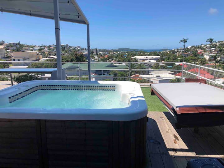 Appartement Très Agréable Avec Roof Top Et Jacuzzi - Nouméa