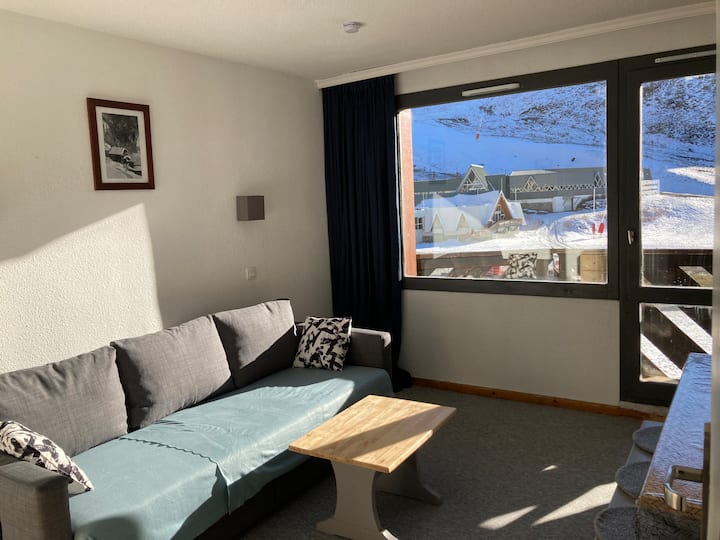 E7 Val Thorens Studio Cabine Pied Des Pistes - Val Thorens