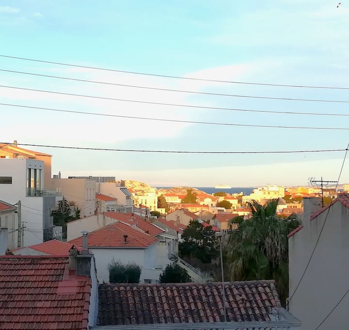 Grand T2 Endoume à 5 Min De La Mer - Marseille