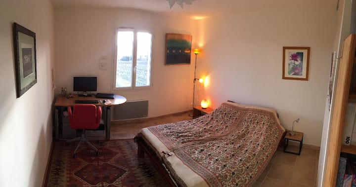 Chambre Privée Lumineuse Et Calme Dans La Nature - Alba-la-Romaine