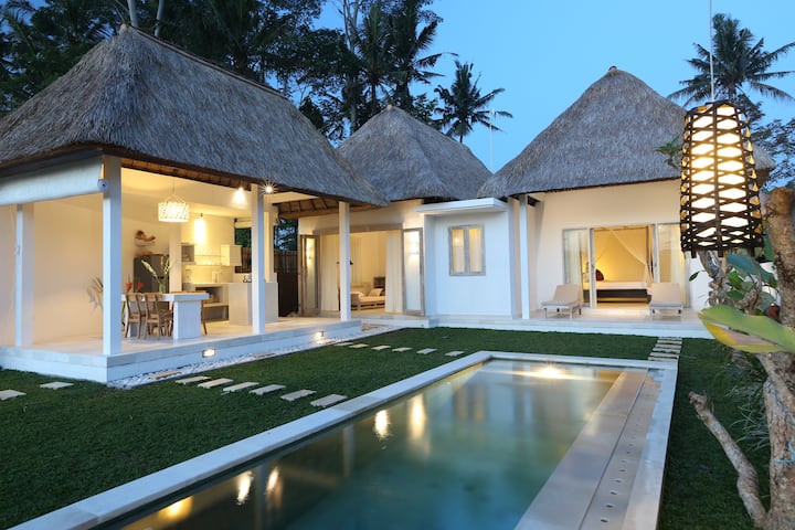 2br Villa With Private Pool And Rice Field View. - Australia