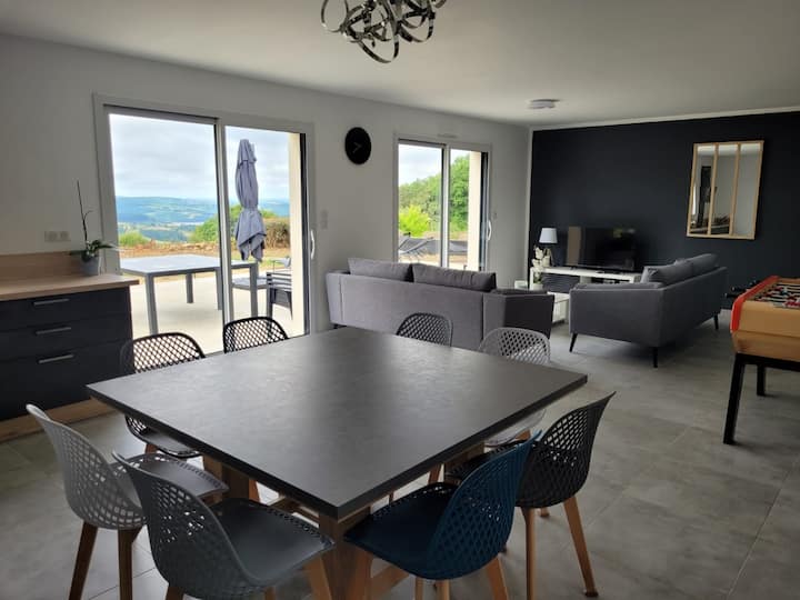 Maison Vue Sur Le Morvan Avec 2 Espaces Familles - Lac de Pannecière