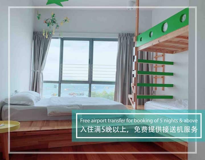Sam 18@lmago Kk City 市中心/ Fully Seaview/ 4 Bedrms - Kota Kinabalu