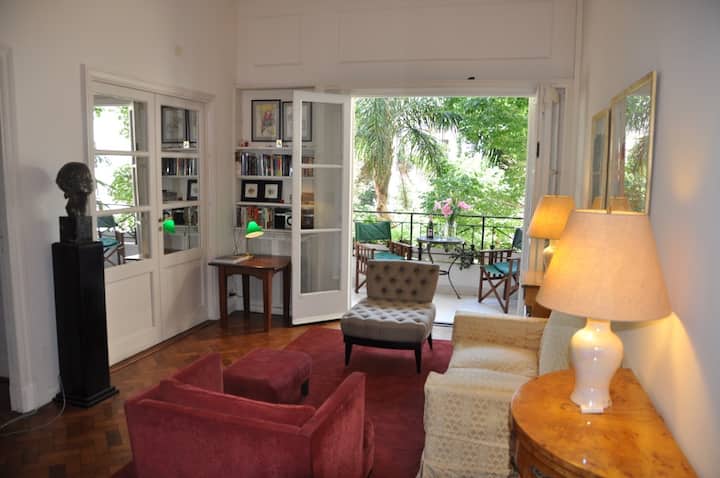 Quiet Dutch Art Lover's 3br-2 Ba - Buenos Aires