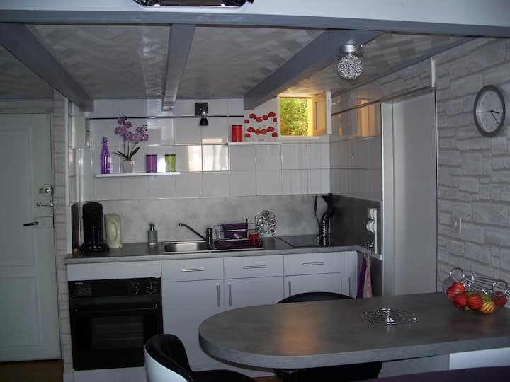 Grand Studio Climatise -2 Lits En 140 -Plage 150 M - Valras-Plage