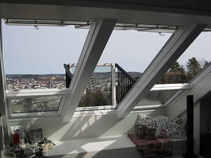 Sentral Leilighet Med Panorama Utsikt - Kristiansand