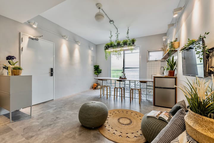 全新New四人套房❤️獨立衛浴/乾濕分離❤️可住4~5人❤️衛浴開窗❤️美麗島捷運站步行3分鐘 - Kaohsiung City