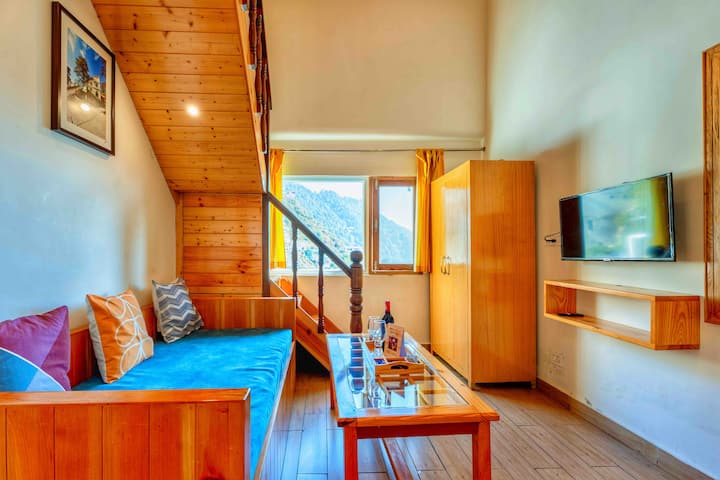 Toddy Duplex With A/c - Kitchen + Parking - Mussoorie