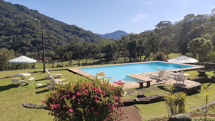 Casa Agradável Em Linda E Tranquila Propriedade - Brasil