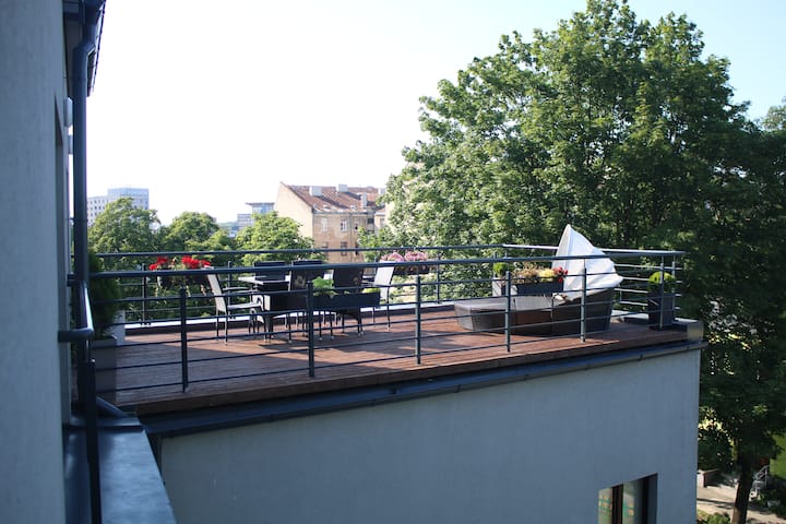 Stylish + Terrace + Parking! Near Arena Riga! - Riga