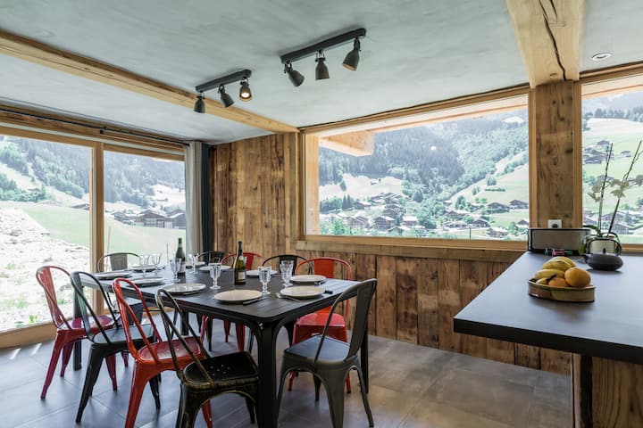 Appartement Neuf Vue Imprenable Sur Les Sommets - Lac de Saint-Guérin