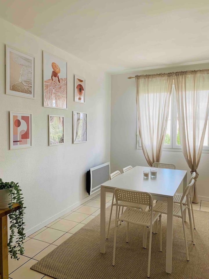 Appartement T3 Tarnos Cosy Proche De La Plage - Tarnos