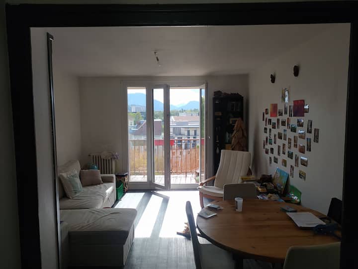 Chambre Avec Parking Privé - Grenoble