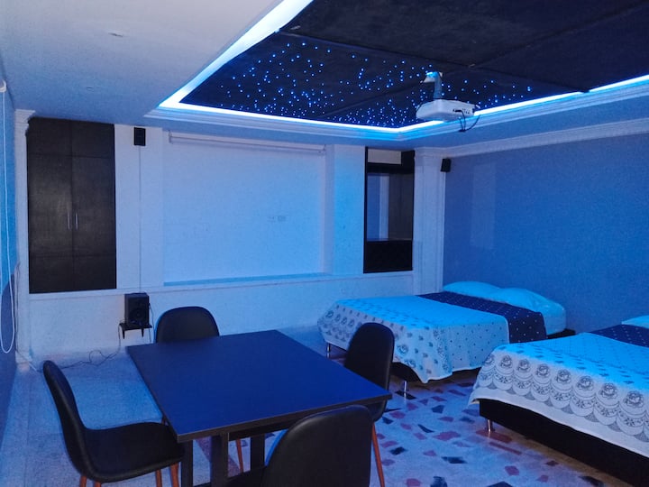 Habitación Familiar, Con Luces Y Baño Privado 101 - Barranquilla