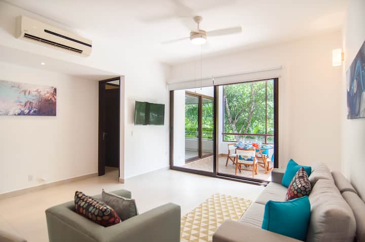 Fully Furnished Two Bedroom Condo - Akumal