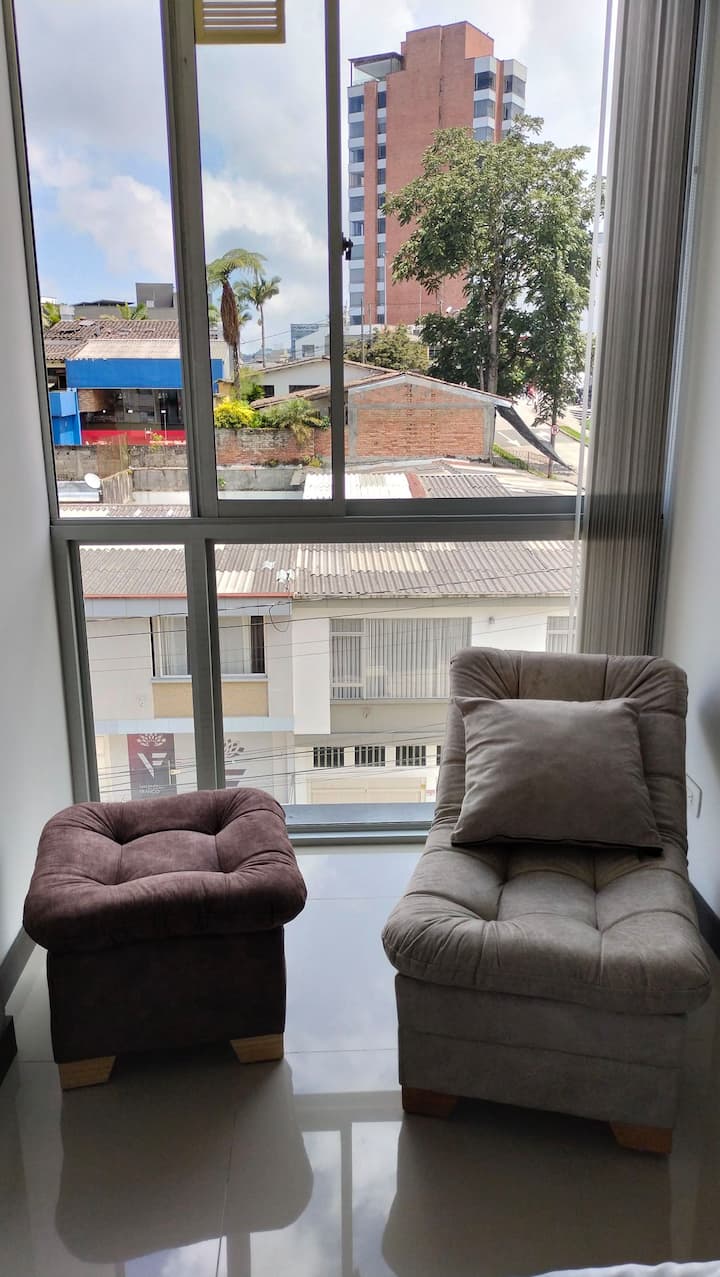 Aparta Estudio Zona Rosa Cable - Manizales