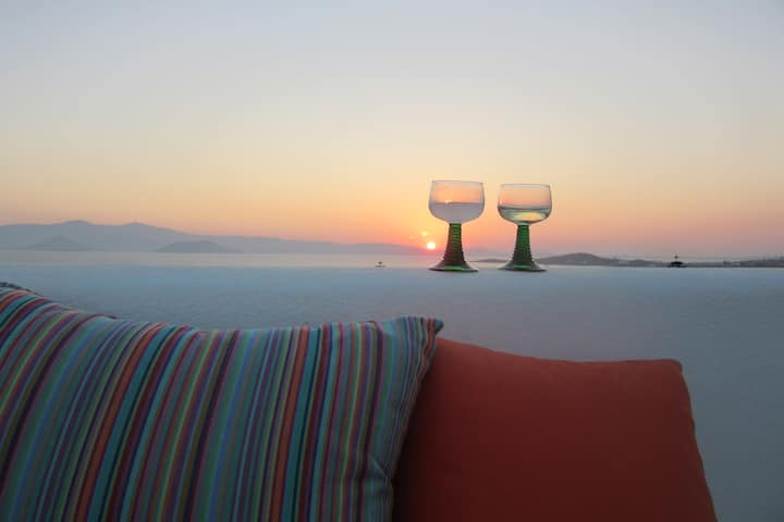 Psilotero: Maison Cycladique Avec Vue Imprenable - Naxos