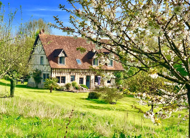 Jolie Maison Normande, La Campagne Près Deauville - Pont-l'Évêque