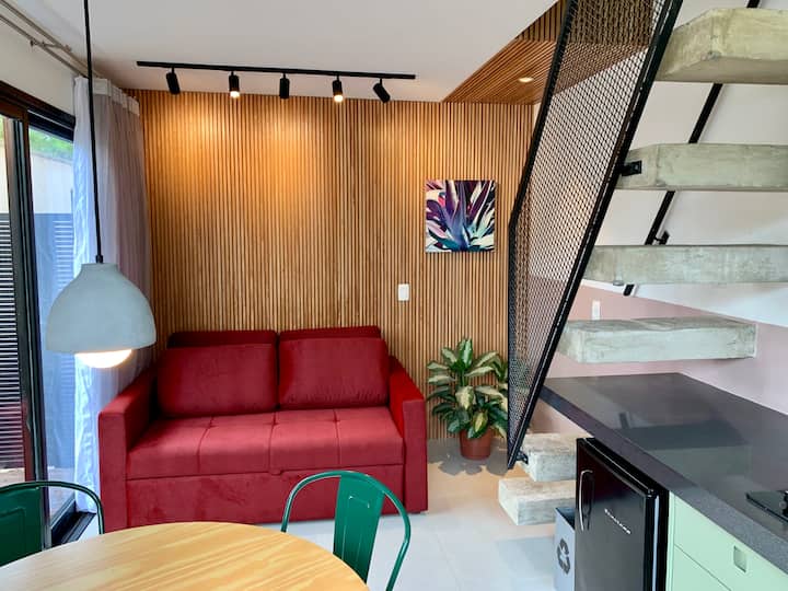 Loft 126 - Design, Conforto & óTima Localiz. - Ilhabela