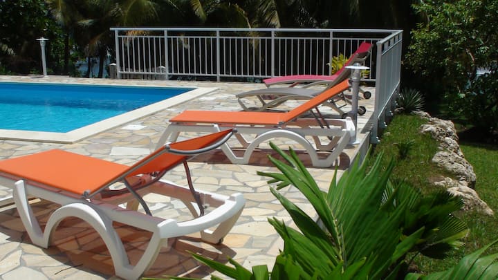 Superbe Villa Créole De 5 Chambres - Guadeloupe