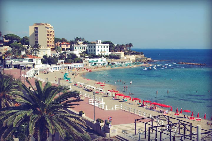 Appartamento Per 3 Fronte Spiaggia 40 Min. Da Roma - Santa Marinella