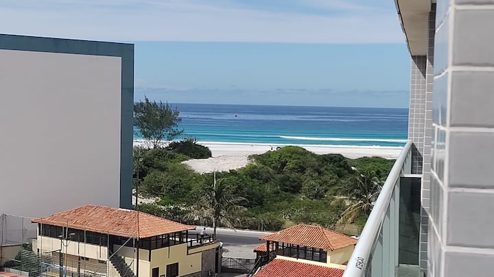 1 Qt/banh/ Lavabo/varand/churrasqueira/vista Mar/ - Arraial do Cabo