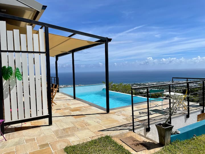 Villa De La Colline Avec Piscine - Saint-Denis