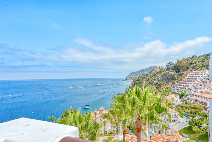 H1785: Spacious 3b|2b Villa, Views - Avalon, CA