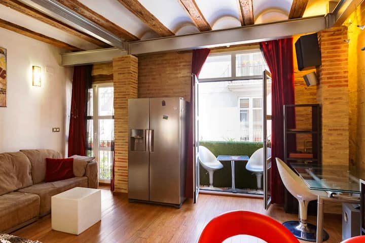 Modern Apartment In The Old Town Of Valencia - Estacion Joaquin Sorolla - València