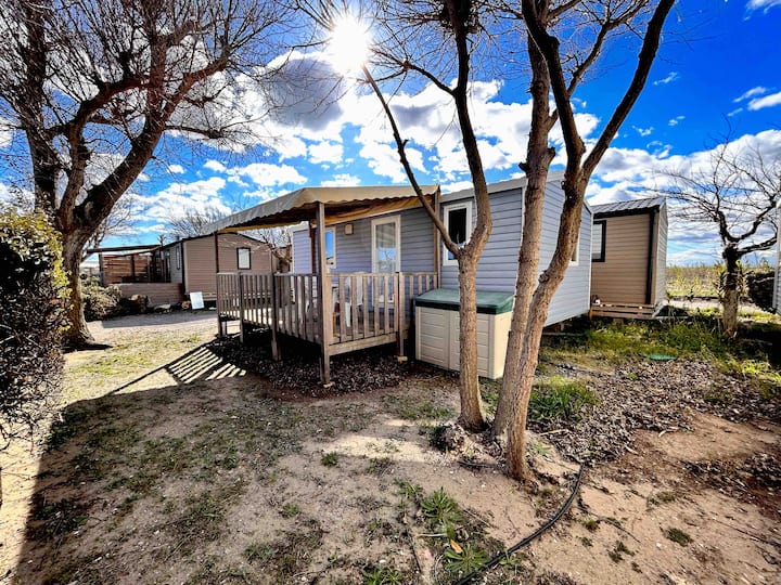 Mobilhome Dans Camping 4* En Bord De Mer (34) - Sète
