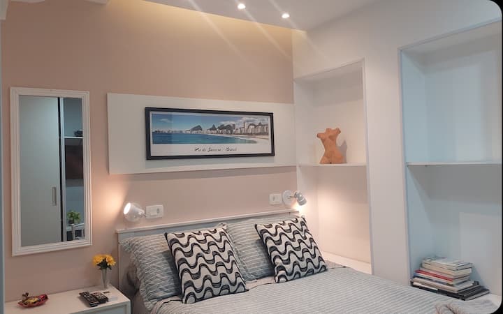 Studio(suite&kitchen) Garagem Wi-fi 250mb - Rio de Janeiro